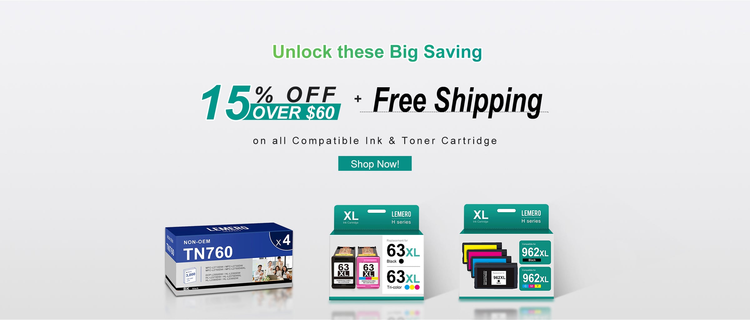 LEMERO Printer Ink & Toner Cartridges | HP, Epson, Canon, Brother